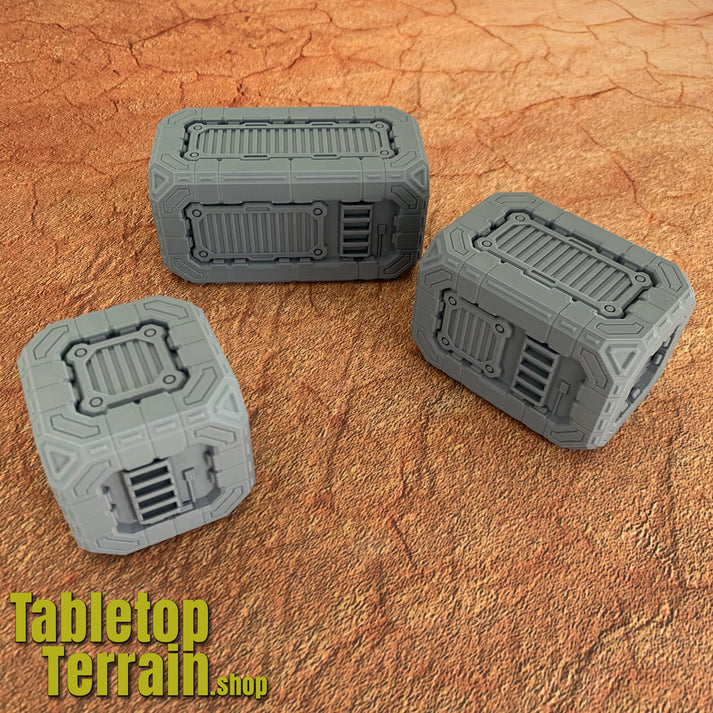 Sci-fi Shipping Containers – TabletopTerrain