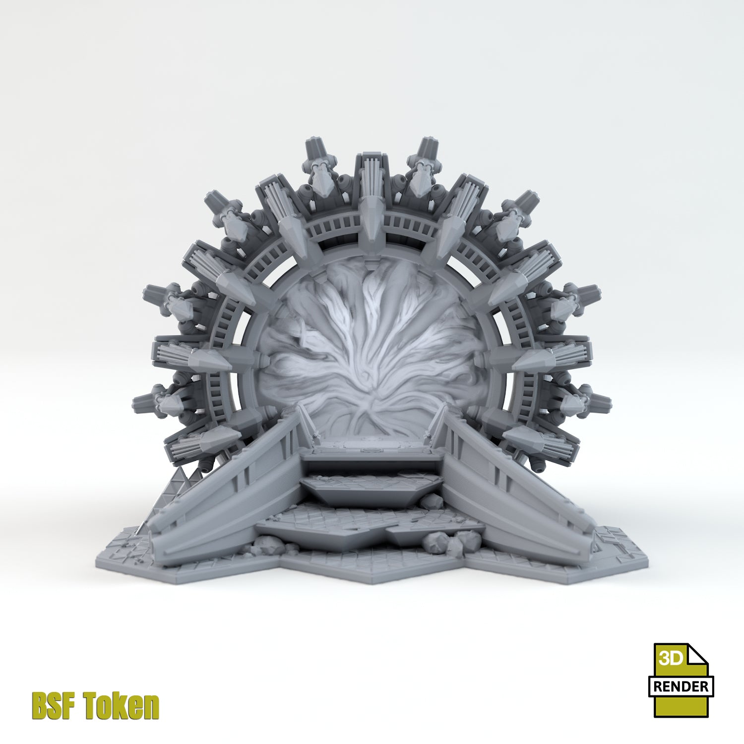 Sci-Fi Warp Gate – TabletopTerrain