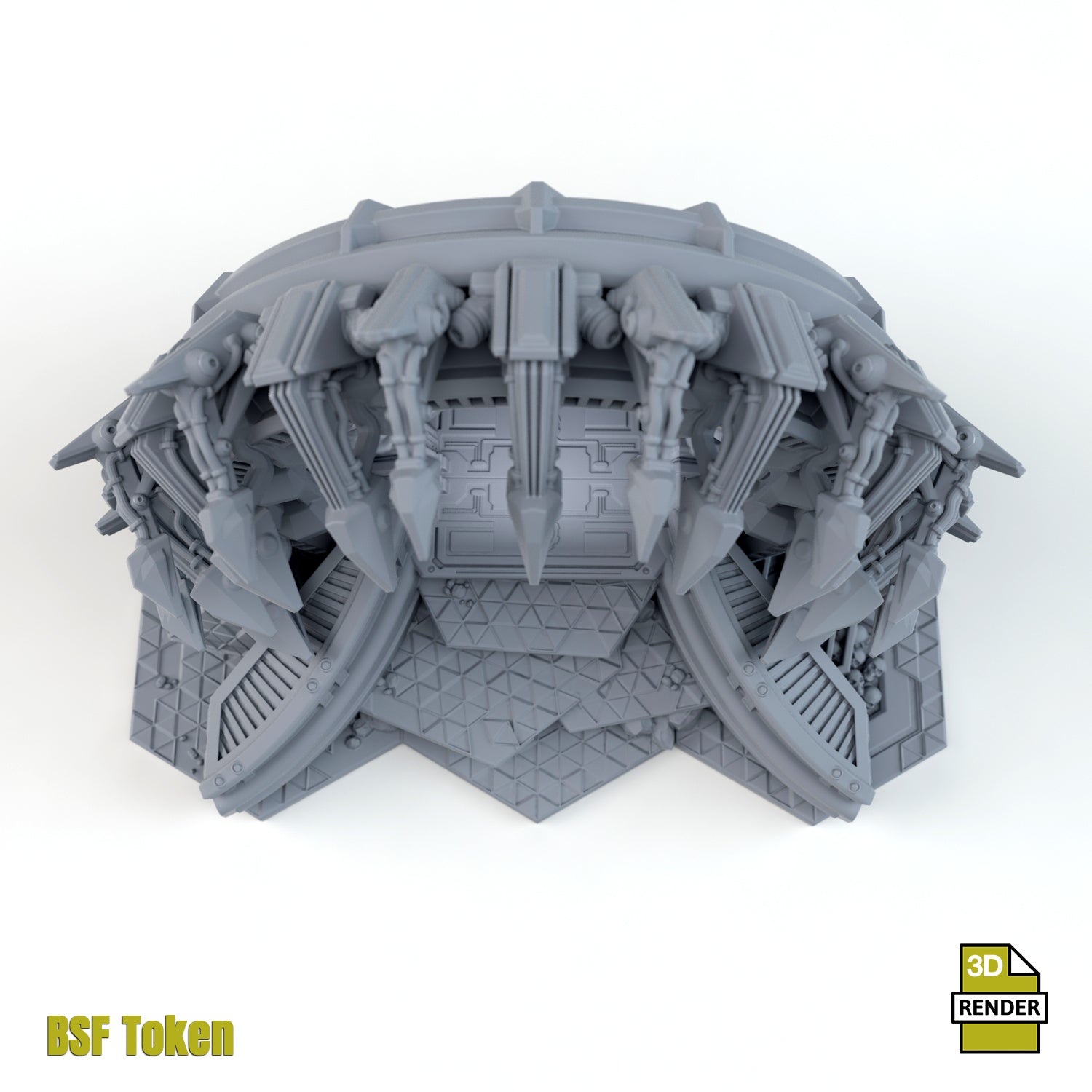 Sci-Fi Warp Gate – TabletopTerrain